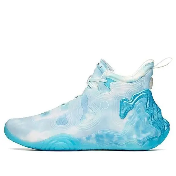 ANTA Star Peak Glacier High Top Sneakers - Blue/white