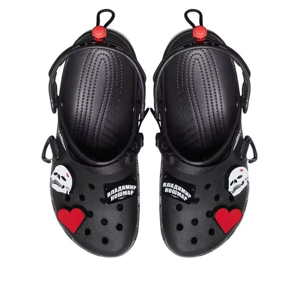 CROCS Classic Clog Vladimir Cauchemar - Black/white