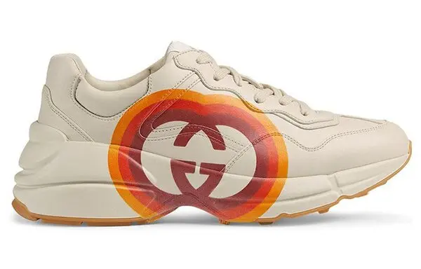 Gucci Rhyton Logo Print Sneakers