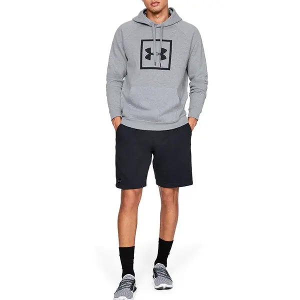 Under Armour Rival Fleece Hoodie With Logo