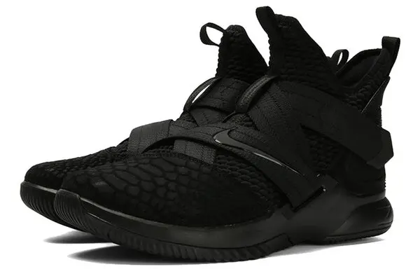 Nike Lebron Soldier 12 Sfg Ep High Top Sneakers - Black