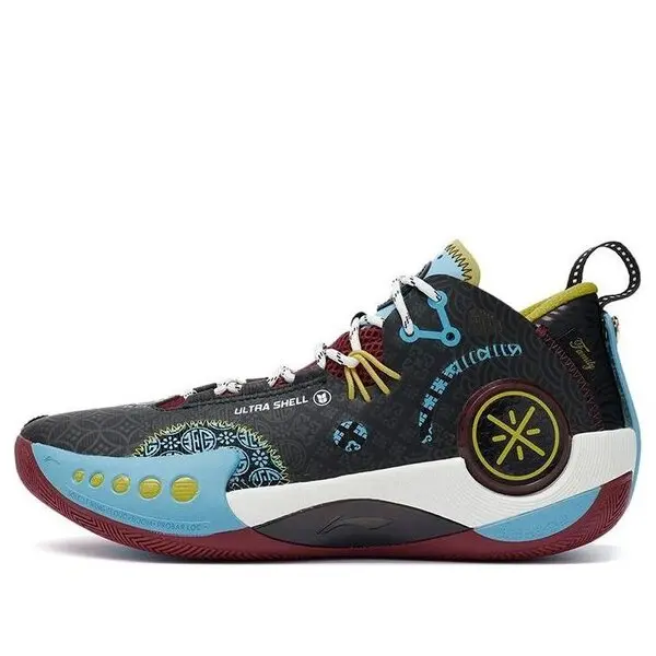 LI-NING Wade Shadow 3 Low Athletic Sneakers - Black