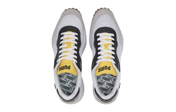 PUMA Style Rider "warm Texture" Sneakers - White/gray/black