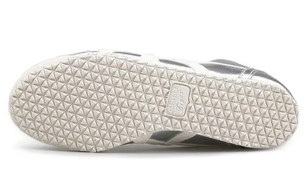 Onitsuka Tiger Mexico Mid Runner Sneakers - Silver
