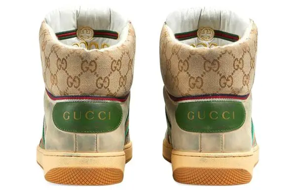 Gucci Screener Gg High Top Sneakers