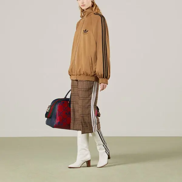 Gucci X Adidas Cotton Jersey Zip Jacket