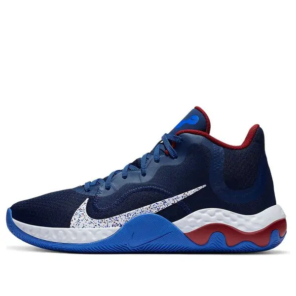 Nike Renew Elevate Athletic Sneakers - Bluewhitered