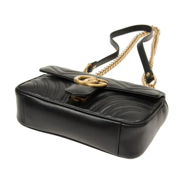 Gucci Gg Marmont Quilted Leather Mini Shoulder Bag
