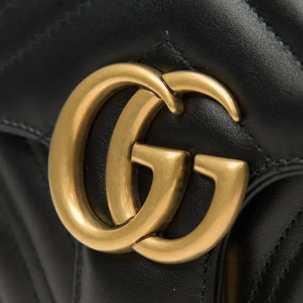 Gucci Gg Marmont Quilted Leather Mini Shoulder Bag