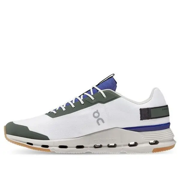 On Cloudnova Form Sneakers - White/indigo