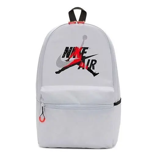 Nike Jordan Jumpman Air Logo Backpack - White/black