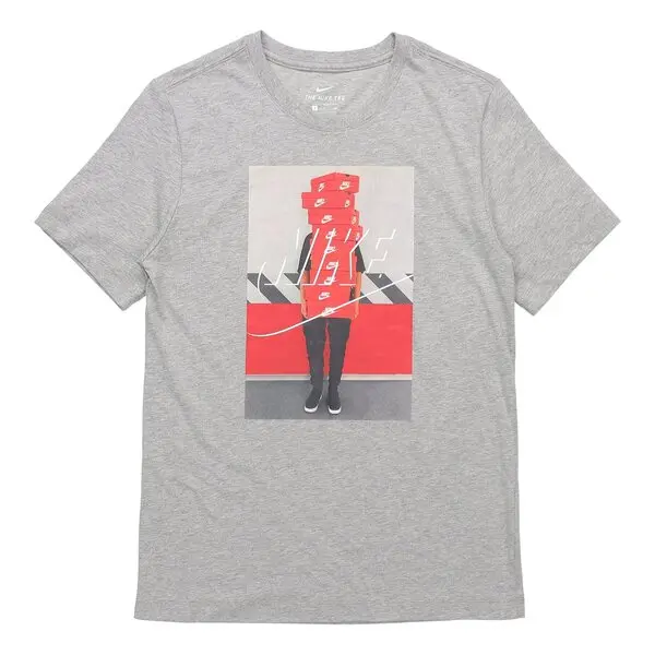 Nike Ftwr Pack2 Graphic T-shirt - Grey