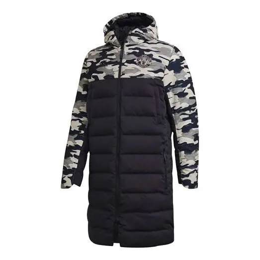 Adidas Manchester United Hooded Camouflage Down Jacket - Default Color