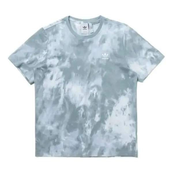 Adidas Ss22 Tie Dye Sports Home Short Sleeve Colorblock T-shirt - Multi-color
