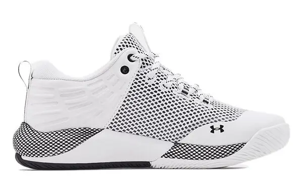 Under Armour Hovr Block City Low Top Sneakers - White/black