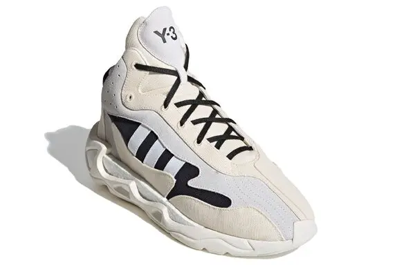 Adidas Y-3 Fyw S-97 Ii High Top Sneakers - Gray/white/black