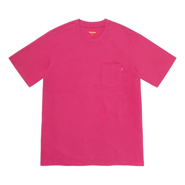 Supreme Pocket Tee - Red