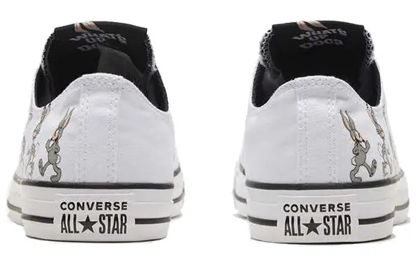 CONVERSE Bugs Bunny X Chuck Taylor All Star Low Top Sneakers - White/grey