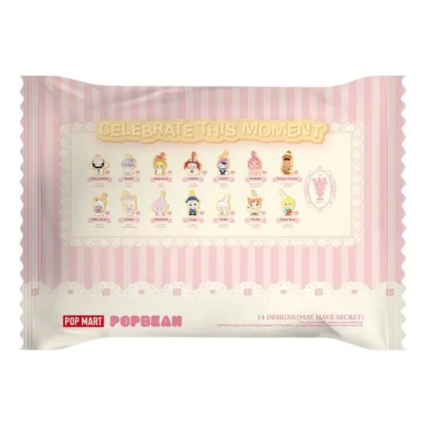 POP MART Pop Bean Celebrate This Moment Figures Sealed Pack - Multi-color