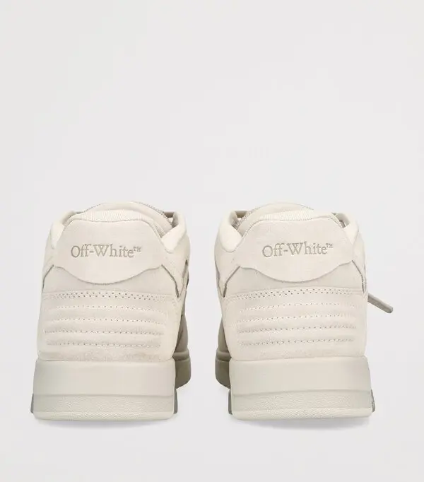 Off-White Suede Out Of Office Sneakers - Beige
