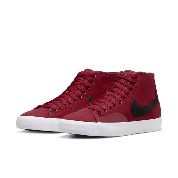 Nike Blazer Court Mid Premium Sb Sneakers - Team Red/black