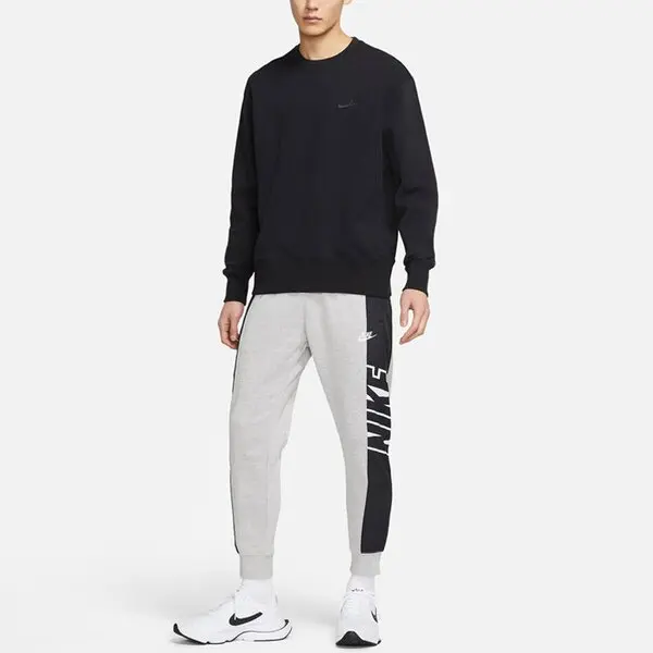 Nike Casual Sports Crew-neck 'all - Black