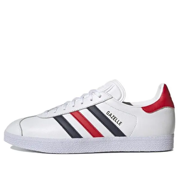 Adidas Gazelle Sneakers - White/red/blue