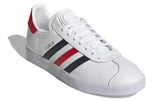 Adidas Gazelle Sneakers - White/red/blue
