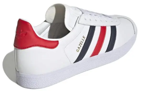 Adidas Gazelle Sneakers - White/red/blue