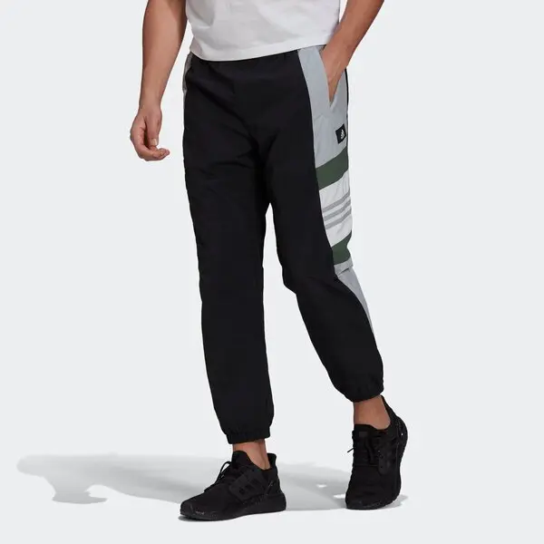 Adidas Ub Pnt Wv Cb Colorblock Bundle Feet Training Sports Pants