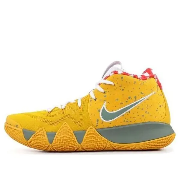 Nike Kyrie 4 "yellow Lobster" Sneakers - Yellow/gray