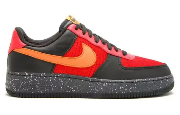 Nike Force 1 Premium 'black Mandarin