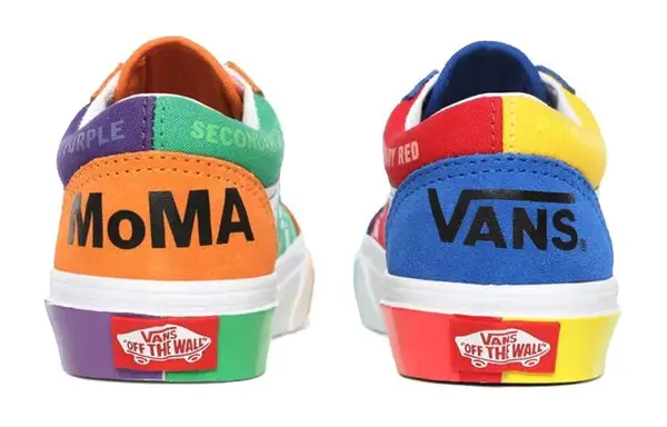 VANS Moma X Old Skool "color Wheel" Sneakers