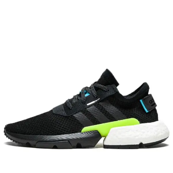 Adidas P.o.d. S3.1 "black Solar" Sneakers - Black/yellow