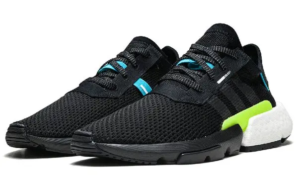 Adidas P.o.d. S3.1 "black Solar" Sneakers - Black/yellow