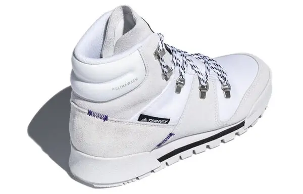 Adidas Snowpitch Cw High Top Sneakers - White/black