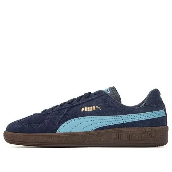 PUMA Army Trainer Suede Sneakers - Blue