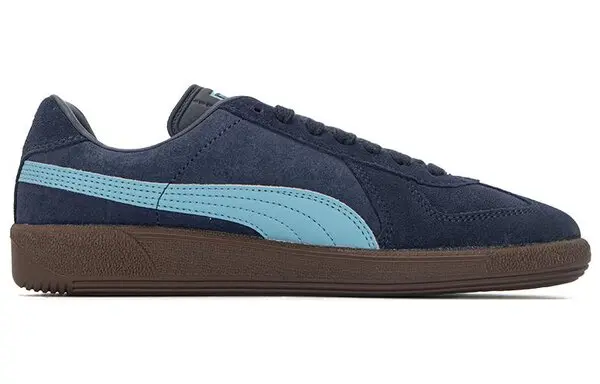PUMA Army Trainer Suede Sneakers - Blue
