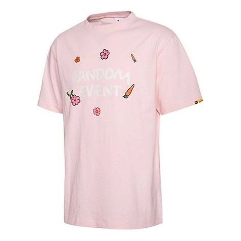 PUMA X Randomevent Graphic T-shirt 'pink - Light Pink
