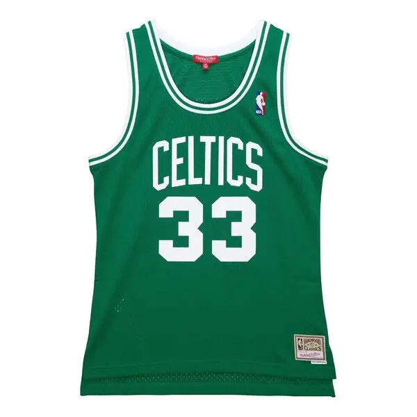 Mitchell & Ness X Nba Boston Celtics 1985 Swingman Jersey 'larry Bird 33 - Green