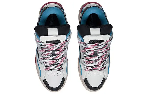 LI-NING Superwave Golden "white Blue Grey" Sneakers - White/blue/grey