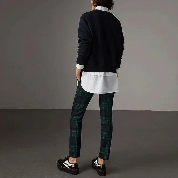 Burberry Logo Embroidered Hoodie