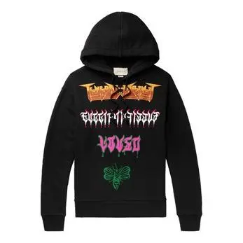 Gucci Printed Cotton Hoodie