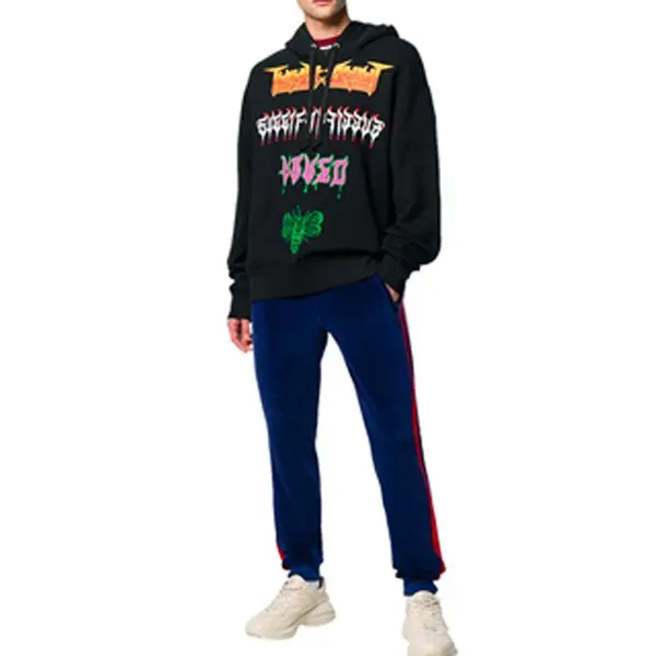 Gucci Printed Cotton Hoodie
