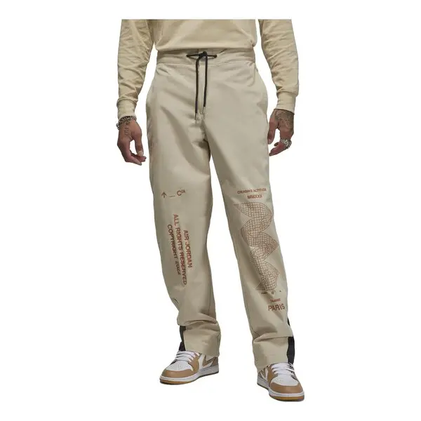 JORDAN Flight Heritage Lightweight Woven Pants - Beige