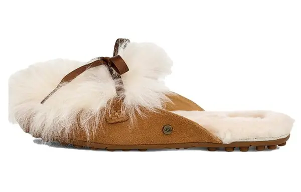 UGG Shaine Fluff Cozy Flat Slipper