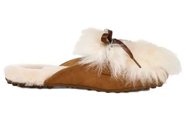 UGG Shaine Fluff Cozy Flat Slipper