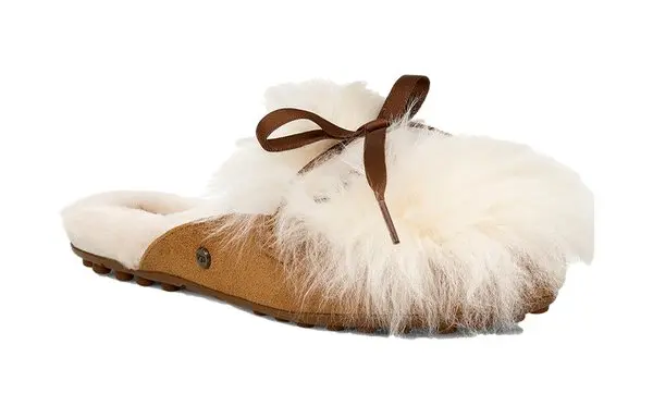 UGG Shaine Fluff Cozy Flat Slipper