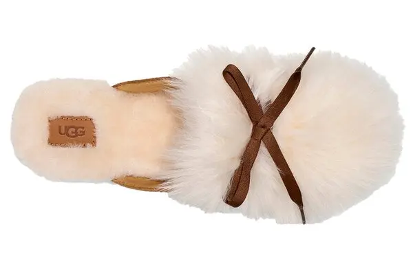 UGG Shaine Fluff Cozy Flat Slipper