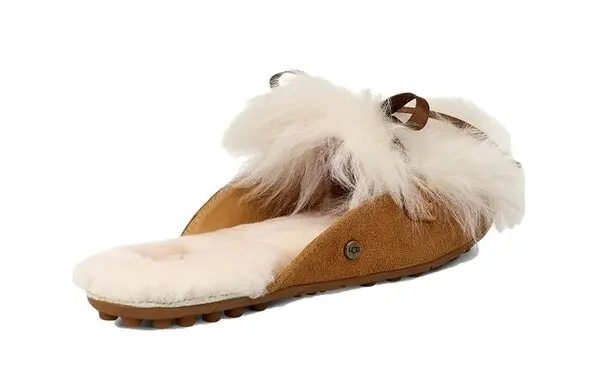 UGG Shaine Fluff Cozy Flat Slipper
